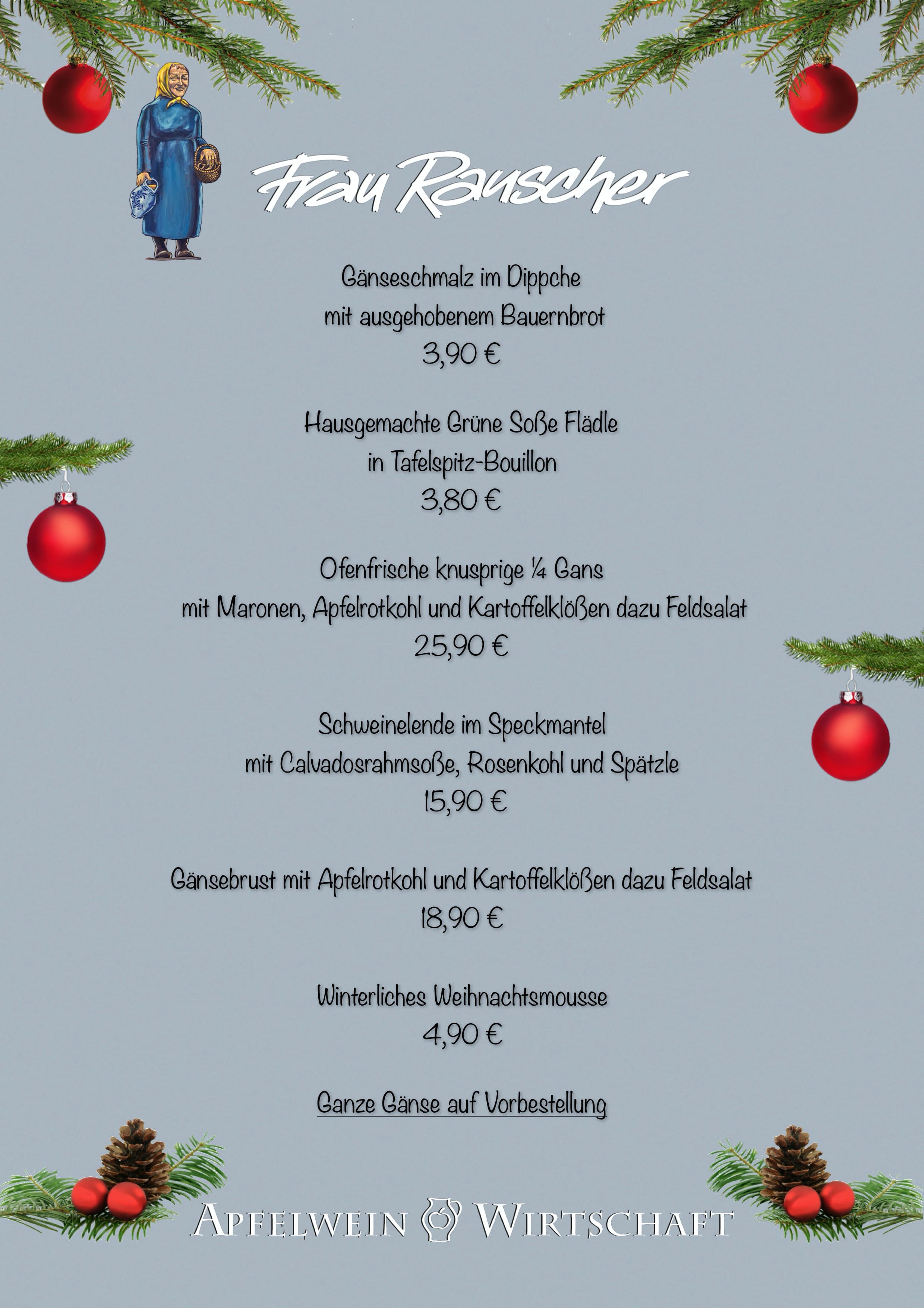 Apfelweinwirtschaft Frau Rauscher eine der besten in ganz Hessen